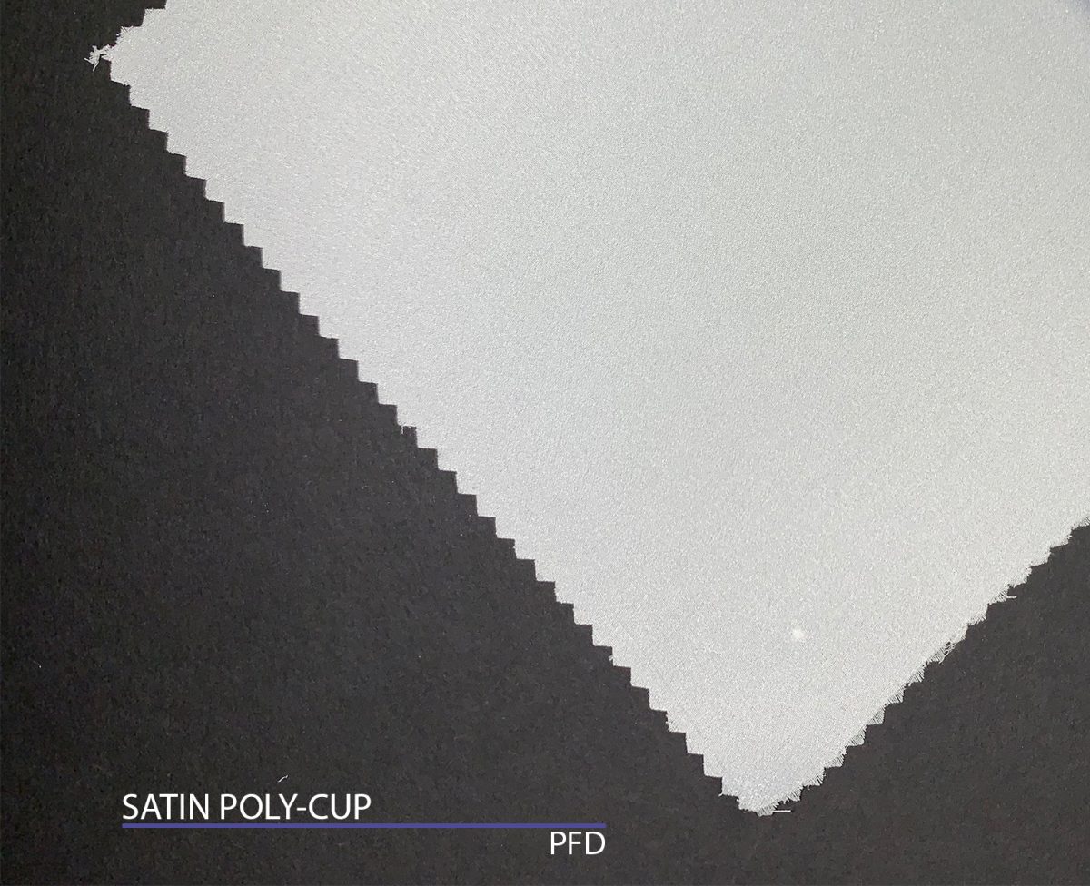 SATIN POLY-CUP PFD - GRS - Texpro